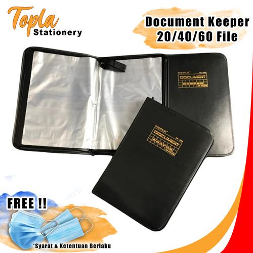 Jual Map Dokumen Keeper Map File Resleting Kulit Anti Air Isi 20 Lembar ...