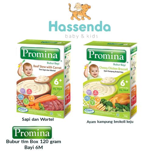 Jual Promina Bubur Box 120 gr (Bubur Bayi 6 Bulan) - Sapi Wortel - Kota ...