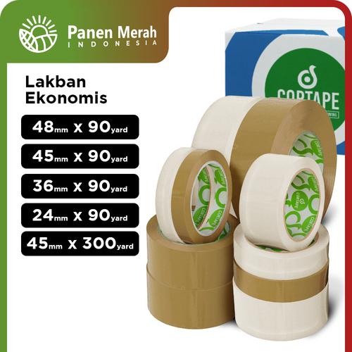 Jual Lakban Cortape Isolasi / Solatip Lakban Packing Satuan Termurah ...