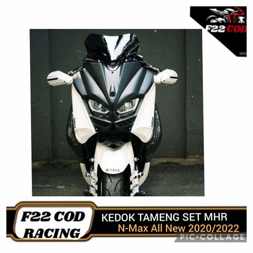 Jual TAMENG KEDOK ALL NEW NMAX 2020/2022 MHR +WINDSHIELD+SPION LIPAT ...