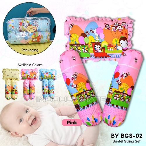 Jual Bantal Guling perlengkapan tidur Bayi 3in1 STRAWBERRY BGS-02 ...