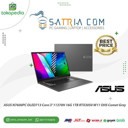Jual ASUS N7600PC OLED713 Core i7 11370H 16G 1TB RTX3050 W11 OHS Comet ...