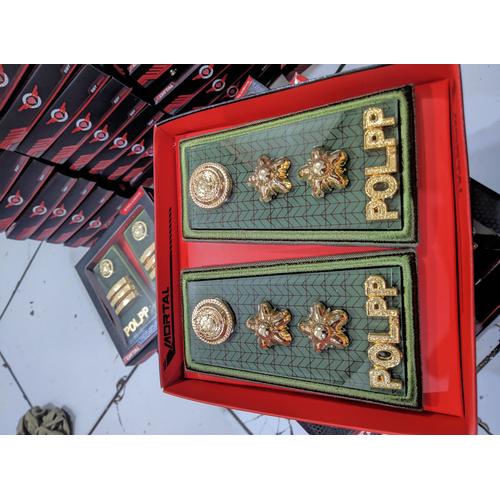 Jual PANGKAT POLPP SATPOLPP 4A LIS MERAH - LIS HIJAU - LIS HIJAU - Kab ...