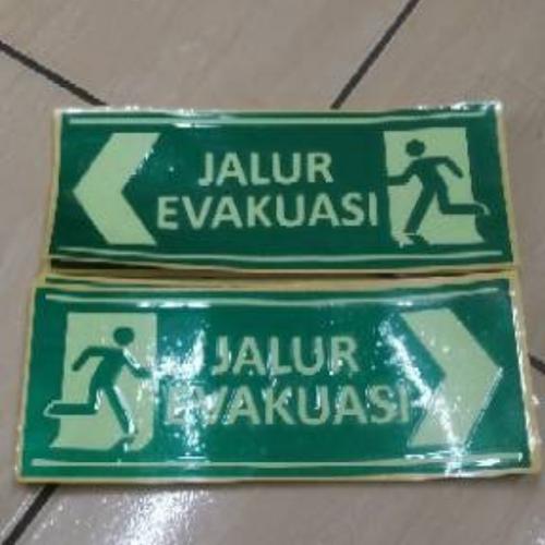 Jual sticker jalur evakuasi 15x50 - Jakarta Timur - Indosign Jakarta ...