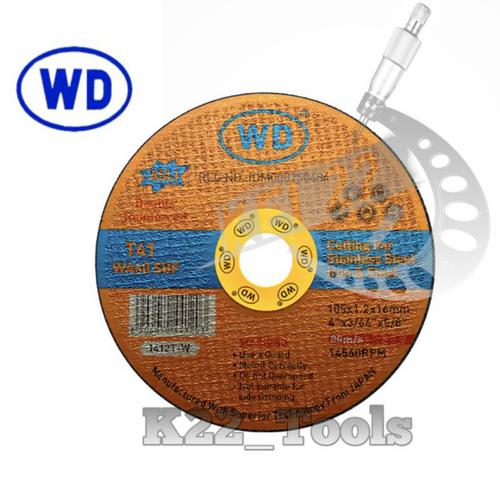 Jual BATU GERINDA POTONG WD 4 INCH / CUTTING WHEEL WD 4" X 1,2 ...