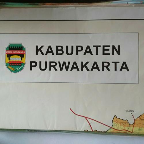 Jual Peta Kabupaten Purwakarta - Jakarta Selatan - baca lagi | Tokopedia