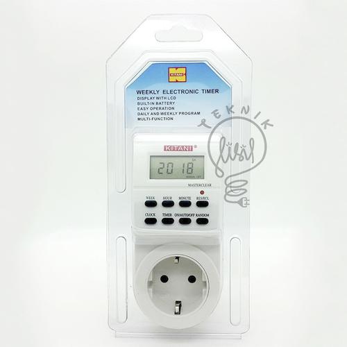 Jual COLOKAN STOP KONTAK TIMER DIGITAL KITANI OTOMATIS HIDUP MATI ...