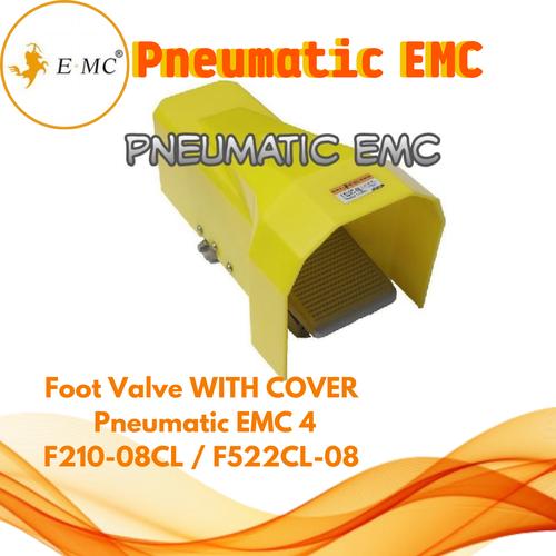 Jual Foot Valve WITH COVER Pneumatic EMC 4F210-08CL / F522CL-08 ...