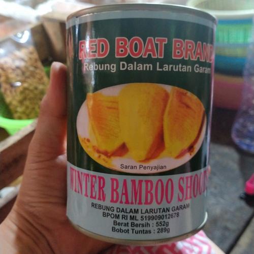 Jual REBUNG Kaleng Cap RED BOAT/ Rebung Dalam Kaleng - Jakarta Pusat ...