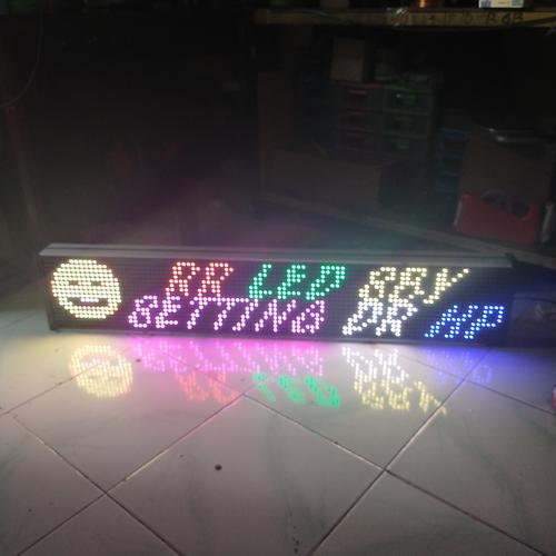 Jual Running text RGB 100x20 OUTDOOR (ukuran termasuk frame) - Kota ...