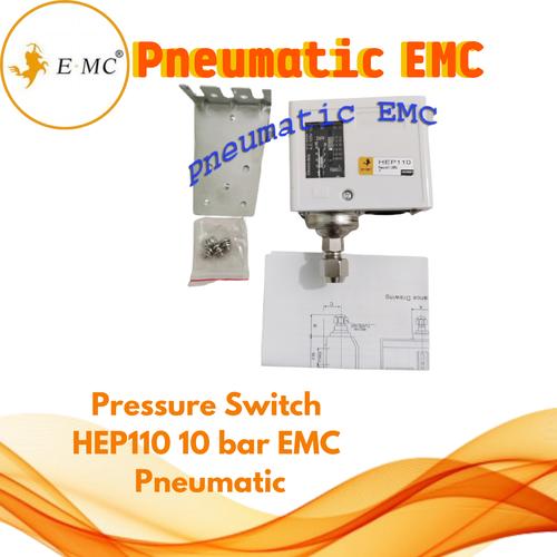 Jual Pressure Switch HEP110 10 bar EMC Pneumatic - Jakarta Barat ...