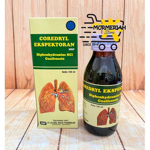 Jual COREDRYL EKSPEKTORAN Sirup 100 ml-Expectorant Obat Batuk Berdahak ...