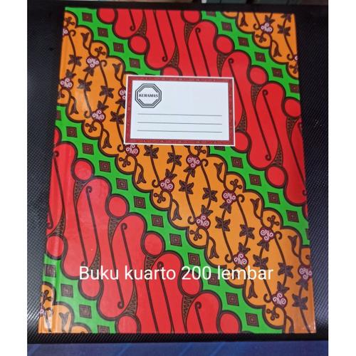 Jual Buku Kwarto 200 KURAMAS/Buku Quarto/Buku Kuarto/Buku Hard Cover ...