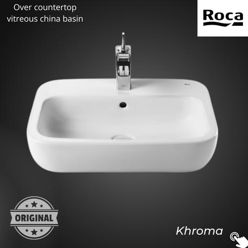 Jual Wastafel Meja ROCA Khroma Over Countertop Basin Washtafel Square ...
