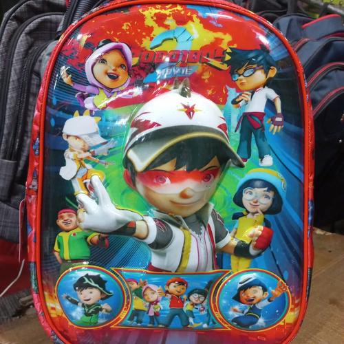 Jual tas ransel boboiboy Led.bisa nyala untuk anak tk - Biru, M - Kota ...