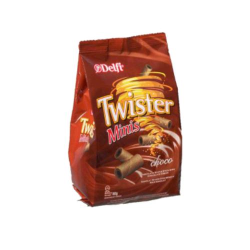 Jual Delfi Wafer Stick Twister Minis Choco Cream 70gr - Kab. Sleman ...