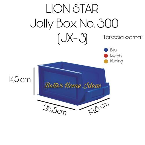 Jual Jolly Box LION STAR No. 300 (JX-3) - Kuning - Jakarta Barat ...