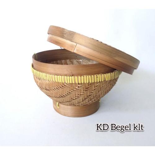 Jual Wakul Nasi Bambu 18cm / Bakul Anyaman Bambu Unik Lengkap Dengan ...