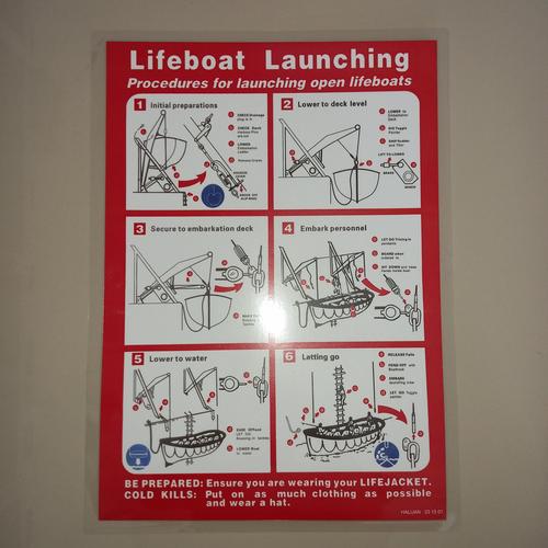 Jual 331501 LIFEBOAT LAUNCHING (POSTER) 480x330MM - Kota Depok - IMO ...