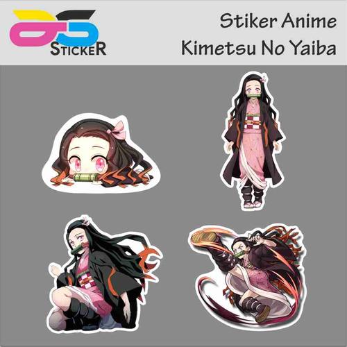 Jual Sticker - Stiker Kimetsu No Yaiba -Demon Slayer- Nezuko Kamado ...