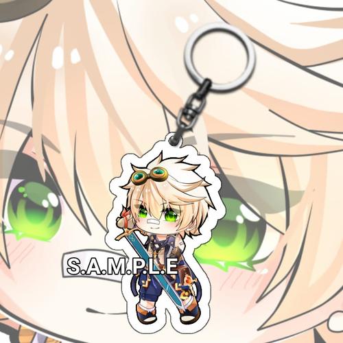 Jual Gantungan Kunci Anime Game Genshin Impact Bennett - Keychain Anime ...