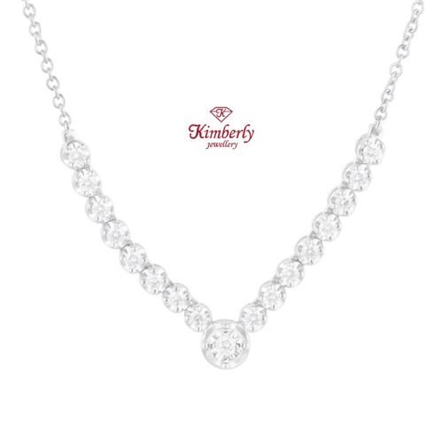 Promo Kalung Berlian Solitaire / Koye Berlian KNK603546 - Kimberly ...