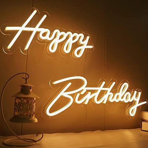 Jual NEON FLEX | NEON SIGN | HAPPY BIRTHDAY - Kota Yogyakarta - Arayy ...