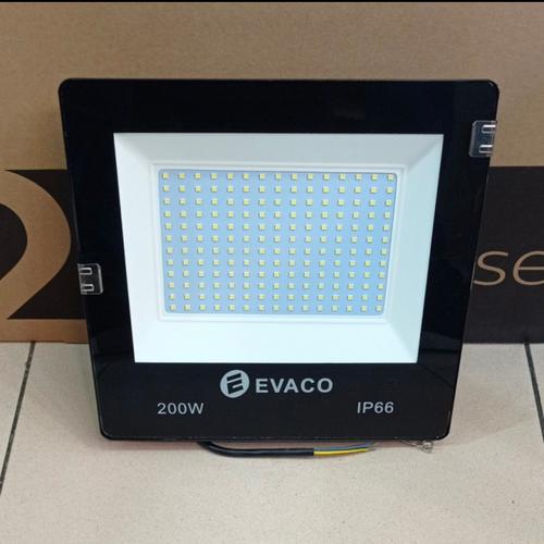 Jual LAMPU SOROT LED 200W EVACO LED FLOODLIGHT 200W LED SOROT TEMBAK ...