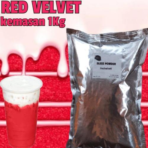 Jual Bubuk minuman Red velvet 1kg varian rasa es bubble kekinian Thai ...