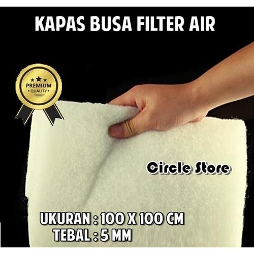 Jual Kapas Busa Filter Super / Kapas Saringan Media Filter Air Aquarium ...