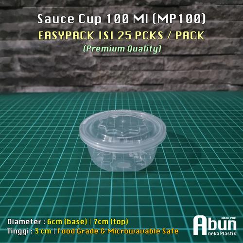 Jual Easy Pack Sauce/Mini Cup 100 ML (MP-100) @25pcs - Jakarta Selatan ...