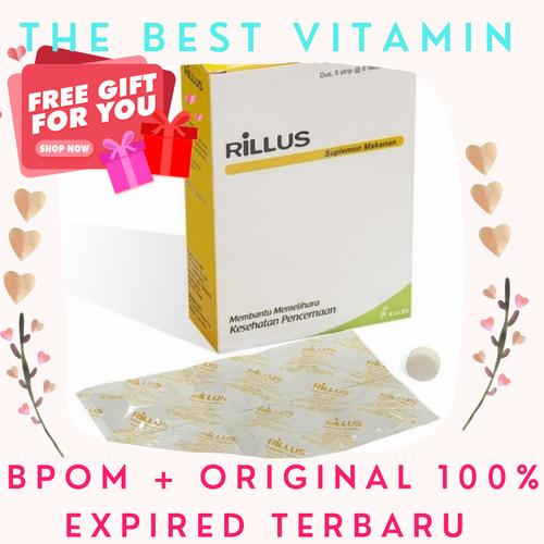Jual Rillus box 30 tablet Probiotik Original Rilus 30 tablet Riluss ...