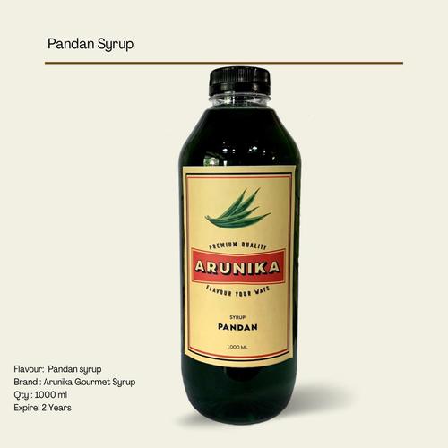 Jual Arunika Pandan Flavour syrup/ sirup rasa Pandan 1000ml - Kota ...