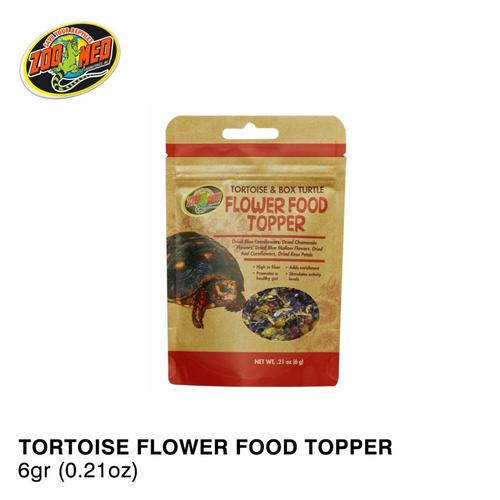 Jual Zoomed Tortoise Flower Food Topper 6gr For Sulcata Hermani - Kota ...