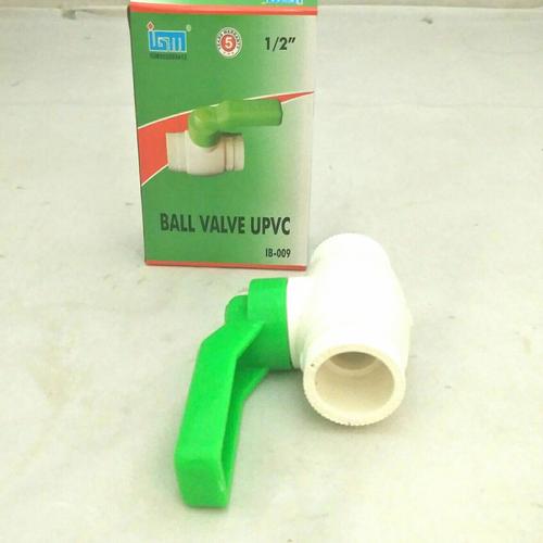 Jual stop kran 1/2 inch pvc putih IGM ball valve 1/2 inch stop kran pvc ...