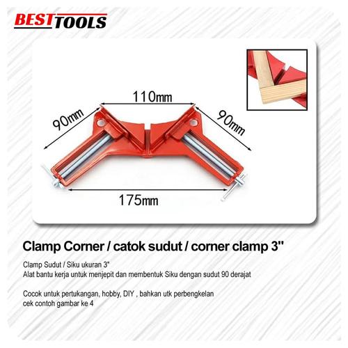 Jual 130 GRAM CORNER CLAMP KLEM SUDUT SIKU - Jakarta Utara - BESTTOOLS ...