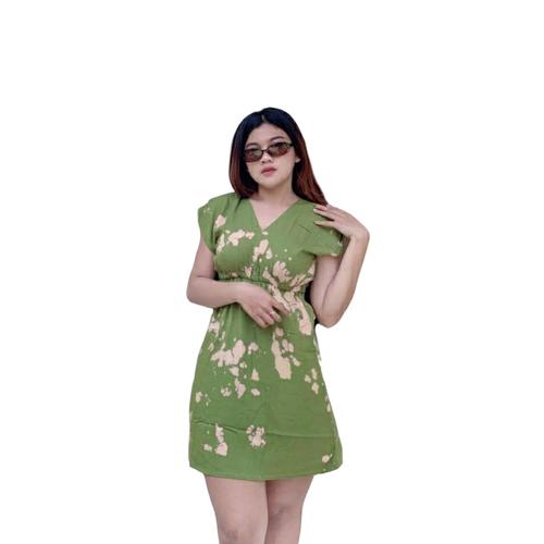 Jual DASTER BALI MANOHARA PENDEK MOTIF TIE DYE - Hitam Smoke - Kab ...