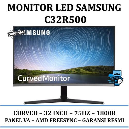 Promo Monitor LED Samsung C32R500 32" Curved AMD FreeSync™ - Garansi ...