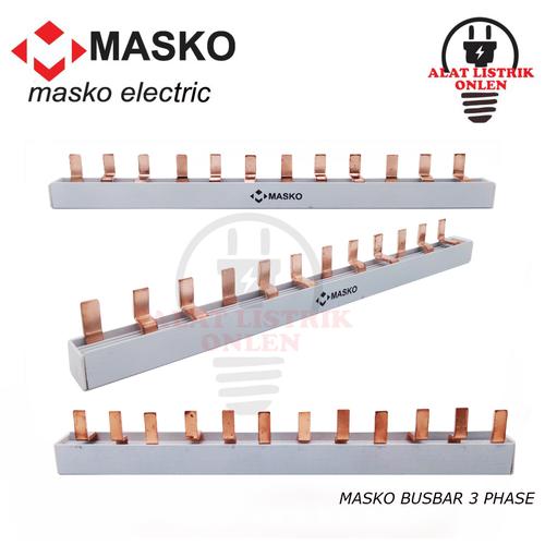 Jual BUSBAR SISIR MCB 1 Phase & 3 Phase MASKO - 3P - Kota Surabaya ...