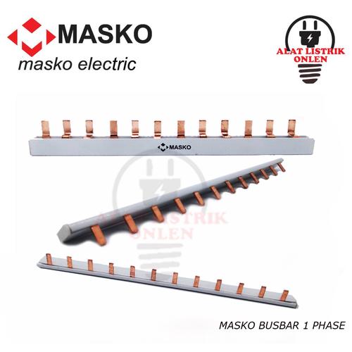 Jual BUSBAR SISIR MCB 1 Phase & 3 Phase MASKO - 1P - Kab. Tangerang ...