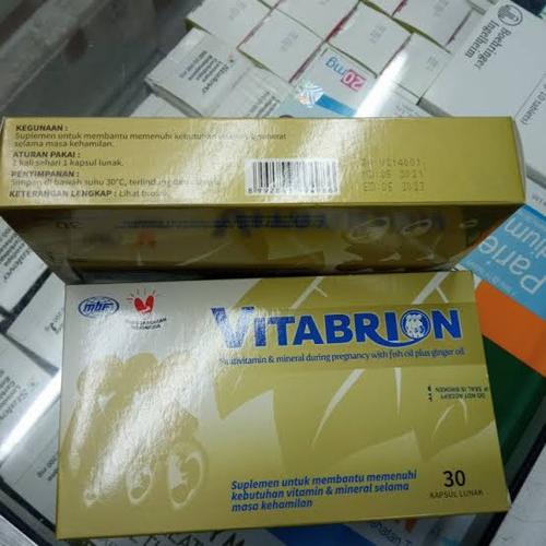 Jual VITABRION vitamin ibu hamil box isi 30 - Jakarta Pusat - Berkah ...