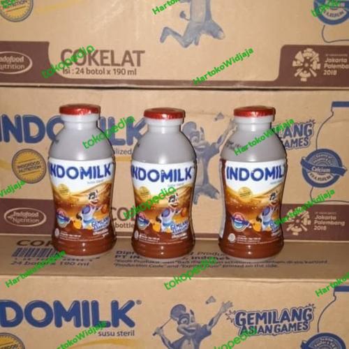 Jual SUSU INDOMILK COKLAT /COKELAT BOTOL 190ML DUS ISI 24 BOTOL - Jakarta Utara - HartokoWidjaja ...