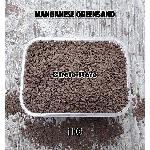 Jual Manganese Greensand 1kg Pasir Mangan Hijau Super Media Filter Air ...