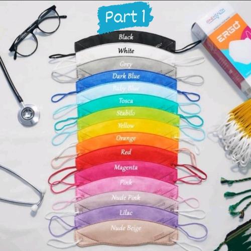 Jual masker ergo plus one health medis 4D earloop - lilac - Kota Medan ...