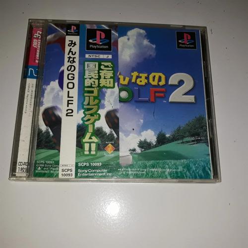 Jual Kaset CD Sony Playstation / PS1 Everybody Golf 2 original ( NTSC J ...