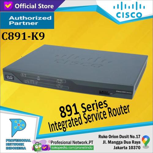 Promo Cisco C891F-K9 Cisco 890 Series Integrated Services Routers Cicil ...