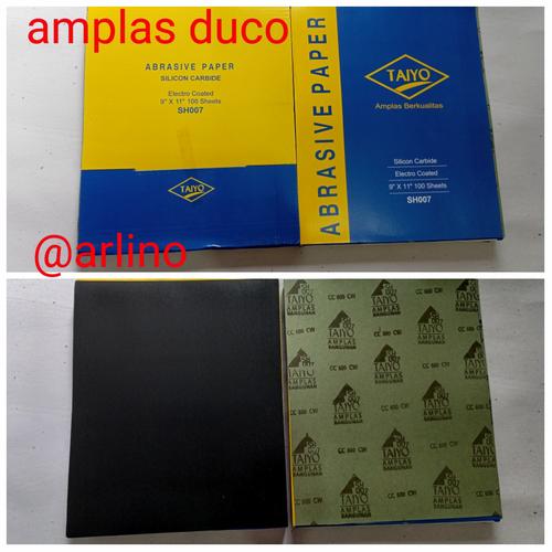 Jual amplas duco lembaran taiyo sand abrasive paper - grid 600 ...