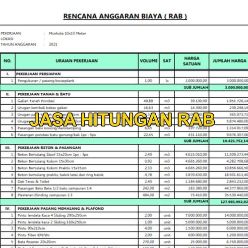 Jual JASA HITUNG RAB RUMAH | JASA DESAIN RUMAH - Kota Bandung ...