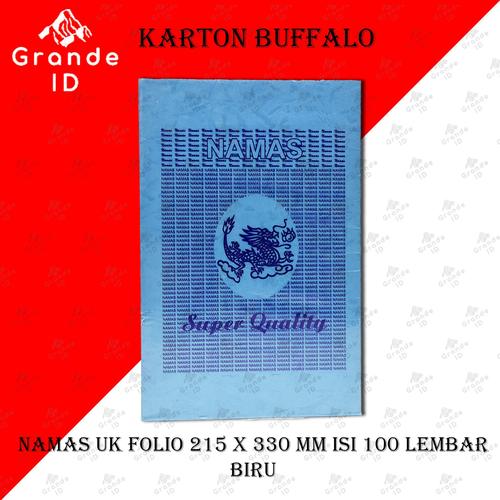 Jual KARTON BUFFALO NAMAS ISI 100 LEMBAR UKURAN FOLIO F4 215 X 330 MM ...