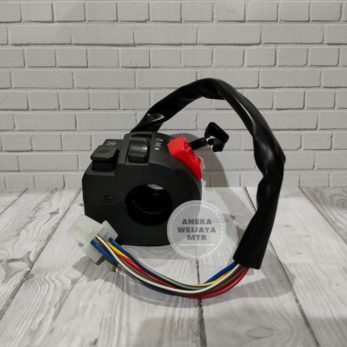 Jual saklar kanan holder klx 150 d tracker handle switch saklar lampu - Jakarta Barat - ANEKA ...